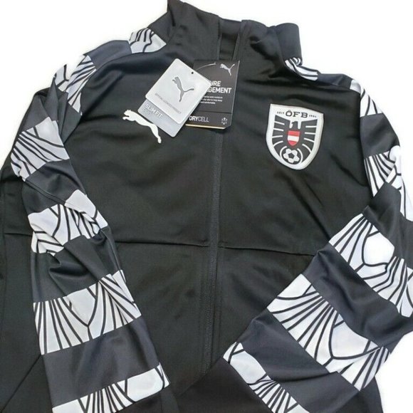 Puma | Jackets & Coats | Puma Ofb Soccer 220 Stadium Jacket Austrian ...